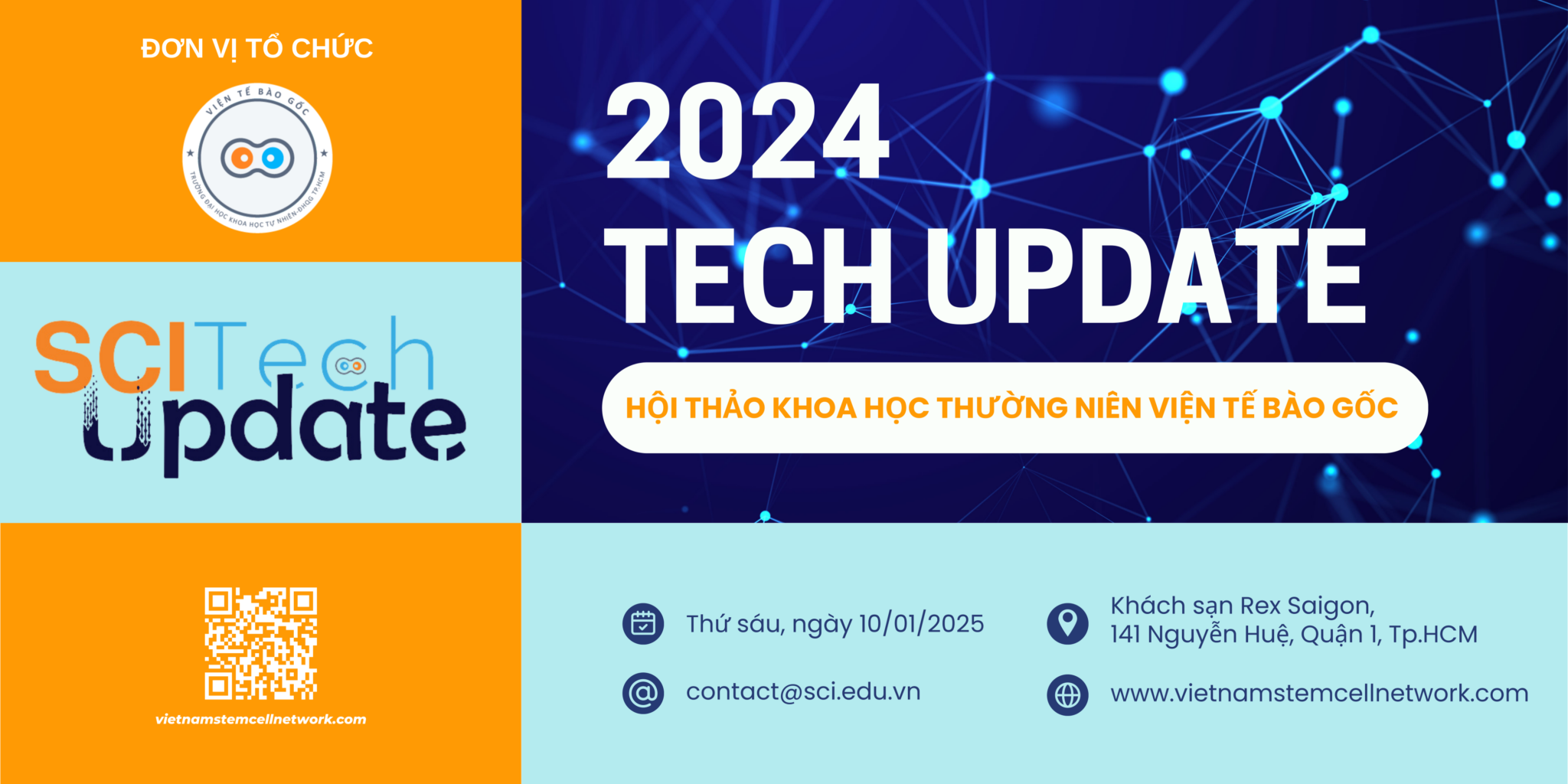 SCI TechUpdate 2024 – Mạng lưới Tế bào gốc Việt Nam – VNSCN
